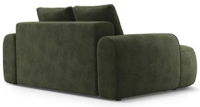 Zelená sametová pohovka 175 cm Linz – Cosmopolitan Design