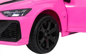 Elektrické autíčko Audi RS6 Avant GT růžové