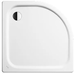 Kaldewei Advantage - Čtvrtkruhová symetrická sprchová vanička Zirkon 511-1, 800 x 800 mm, bílá - sprchová vanička, bez polystyrénového nosiče 452000010001