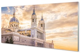 akrylový obraz Španělsko Cathedral při západu slunce 120x60 cm