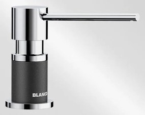 BLANCO GmbH + Co KG Dávkovač saponátu Blanco LATO Silgranit antracit + chrom lesk 525810