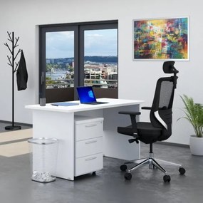 Sestava kancelářského nábytku Visio 1, 140 cm