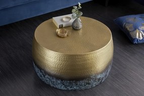Konferenční stolek Orient III flambované zlato 60cm / 39885