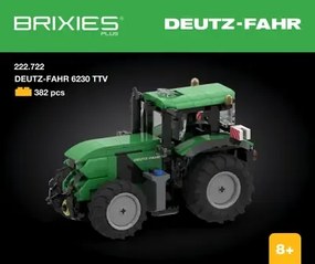 BRIXIES Plus 222.722 DEUTZ-FAHR 6230 TTV - traktor / 382 ks