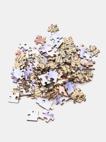 Sinsay - Puzzle s motivem kytice květin Trefl 200 pack - levandulová