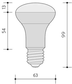 PANLUX LED REFLECTOR DELUXE světelný zdroj E27 8W  studená bílá