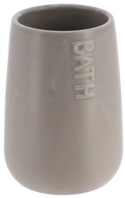 Koupelnový pohár Attolico, šedá, 450 ml