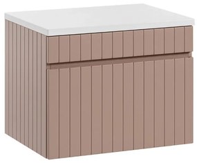 Koupelnová skříňka s deskou ICONIC Rose D60/1 | 60 cm
