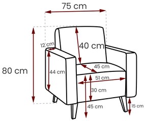 Sedací sestava OVIEDO | 3+1+1 | rozkládací + úložný prostor | hnědá