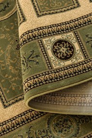 Hanse Home, Kusový koberec Herat 105991 Green Cream, 80x120, zelená, chodba / předsíň
