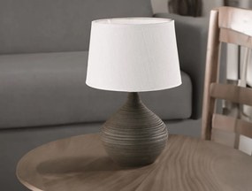 Stolní lampa Martin 29 cm, hnědá