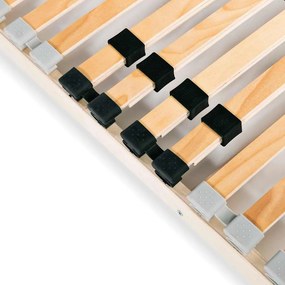 Lamelový rošt postele s 28 lamelami 7 zón 100 x 200 cm 246446