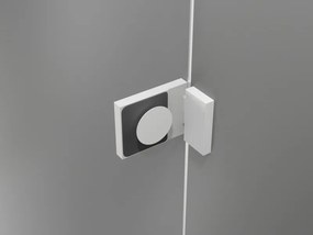 Mexen Lunar-B L sprchové dveře pravé 120 cm, transparentní, bílé - 832SL-120-050-20-00-P