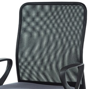 Dětská otočná židle KA-B047 GREY šedá