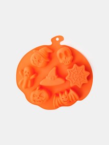 Sinsay - Silikonová forma na pečení s halloweenským motivem - oranžová