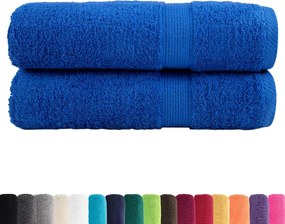 Prémiové ručníky SOLUND 2 ks modré 50x100 cm 600 g/m² 137185