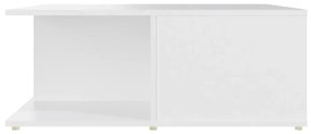 Konferenční stolek Hollon - 80x80x31 cm | bílý