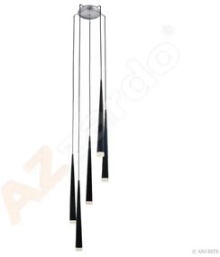 Minimalistické svítidlo Stylo 5 černé