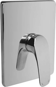 Mereo Mereo, Sprchová podomítková baterie Eve, bez přepínače, Mbox, chrom, CBV60105C