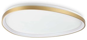 Ideal Lux Stropní LED svítidlo GEMINI ø81 cm Barva: Černá, Stmívání, řízení: DALI/PUSH