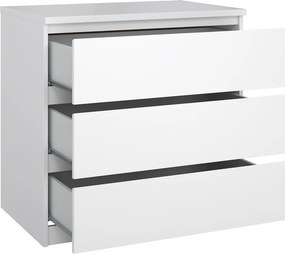 Bílá komoda 77x76x50 cm Naia – Tvilum