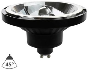 Wojnarowscy | LED Žárovka AR111 GU10/12W/230V 4000K 45° černá | WJ0351