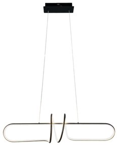 Závěsné LED svítidlo Vertigo, 1x LED 54w, 4000k, b
