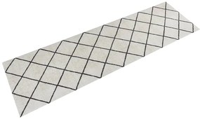 Kuchyňský koberec omyvatelný Čtverec 45 x 150 cm samet 136567