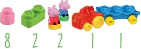 Clementoni Soft Clemmy Peppa Pig - vláček s kostkami / od 18 měsíců
