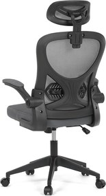 Ergonomická kancelářská židle ALEXANDRE - šedá síťovina