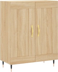 Skříň highboard dub sonoma 69,5 x 34 x 180 cm kompozitní dřevo 3195774