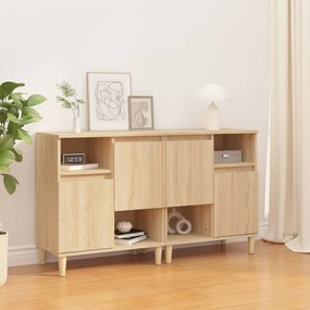 Příborníky 2 ks dub sonoma 60 x 35 x 70 cm kompozitní dřevo 3185722
