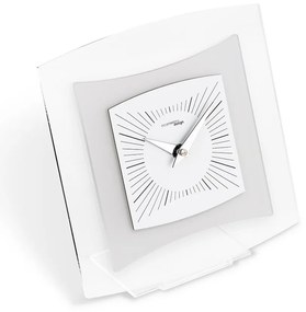 Designové stolní hodiny I805BN white IncantesimoDesign 20cm
