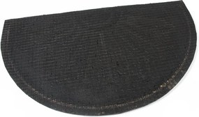Kokosová čistící venkovní vstupní půlkruhová rohož Rays, FLOMAT - délka 45 cm, šířka 75 cm a výška 2,2 cm