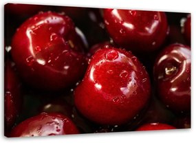 Obraz na plátně Ovoce Červené třešně - 100x70 cm
