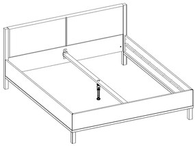 Postel Barcelona 180x200 cm