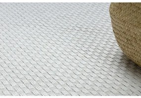 koberec TIMO 6272 SISAL venkovní bílý velikost 180x270 cm | krásné koberce cz