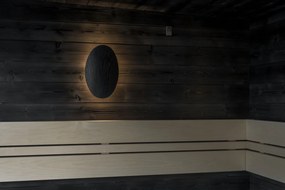 HUUM OU OVO, LED světlo do sauny, black