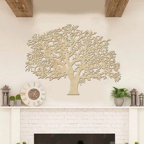 dřevo života Strom života na zeď XXL Rozměry (cm): 40x30, Barevný vzor: Bílá