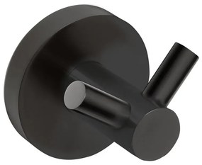 HOPA Věšáček dvojitý, 55×55×50 mm Barva - Černá KDBE104106030