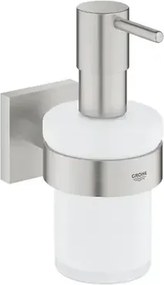 Grohe QuickFix Start Cube - Dávkovač mýdla s držákem sklo/supersteel