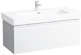 Laufen Pro S - Umyvadlová skříňka, 1010x450x390 mm, 1 zásuvka, lesklá bílá H4835510964751