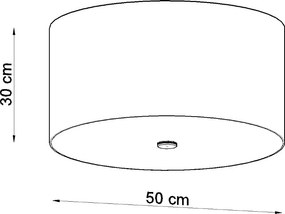 Sollux Lighting Lustr OTTO 50 bílý
