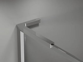 Mexen Kioto-F L sprchová stěna Walk-in s rámem 75 x 202 cm, transparentní 8 mm, chrom - 800-075-174-01-00