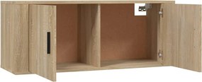 Nástěnné TV skříňky 2 ks dub sonoma 100 x 34,5 x 40 cm 3188369