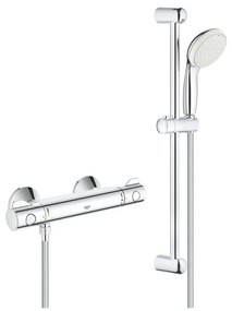 Grohe Grohtherm 800 - Termostatická sprchová baterie + sprchová souprava New Tempesta, 34565001