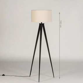 Stojací lampa Kohlmann Limited Taupe and Black