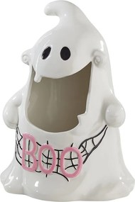 HALLOWEEN Dóza duch 28 cm - bílá