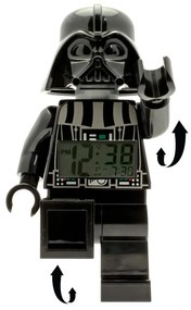 Hodiny s budíkem LEGO® Star Wars Darth Vader