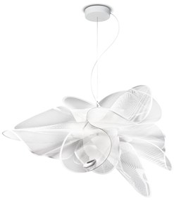 Slamp La Belle Étoile white large, závěsné designové svítidlo, 21W LED 2700K DIM, prům. 90cm